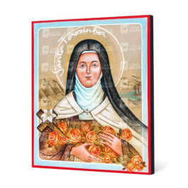 Ícone Santa Teresinha Carmelo | Livraria Shalom